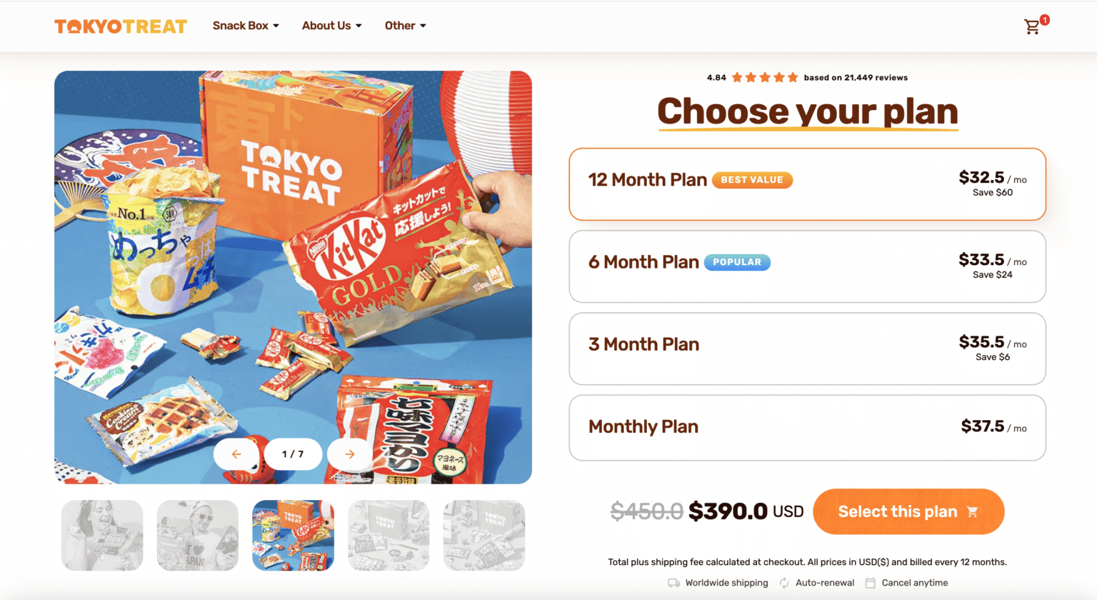 Tokyo Treat Review – Japan In A Box; Worth It?